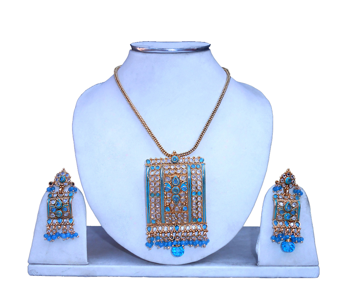 Shop Online Stylish Pendant Set with Earrings for Fashionable Women ...